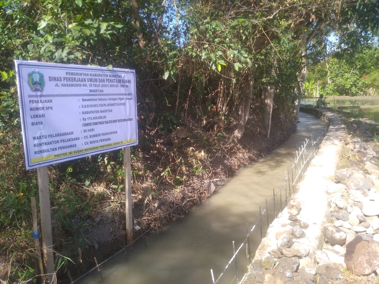 Optimalkan Fungsi Jaringan Irigasi, Dinas PUPR Magetan Rehab Saluran ...