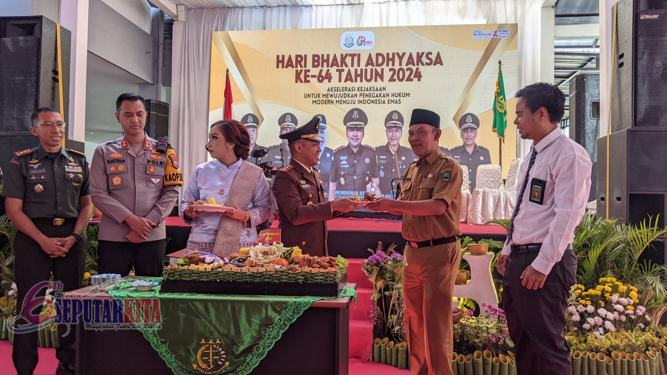 HBA Ke - 64, Kejaksaan Negeri Magetan Gelar Tasyakuran - Media Seputar Kita