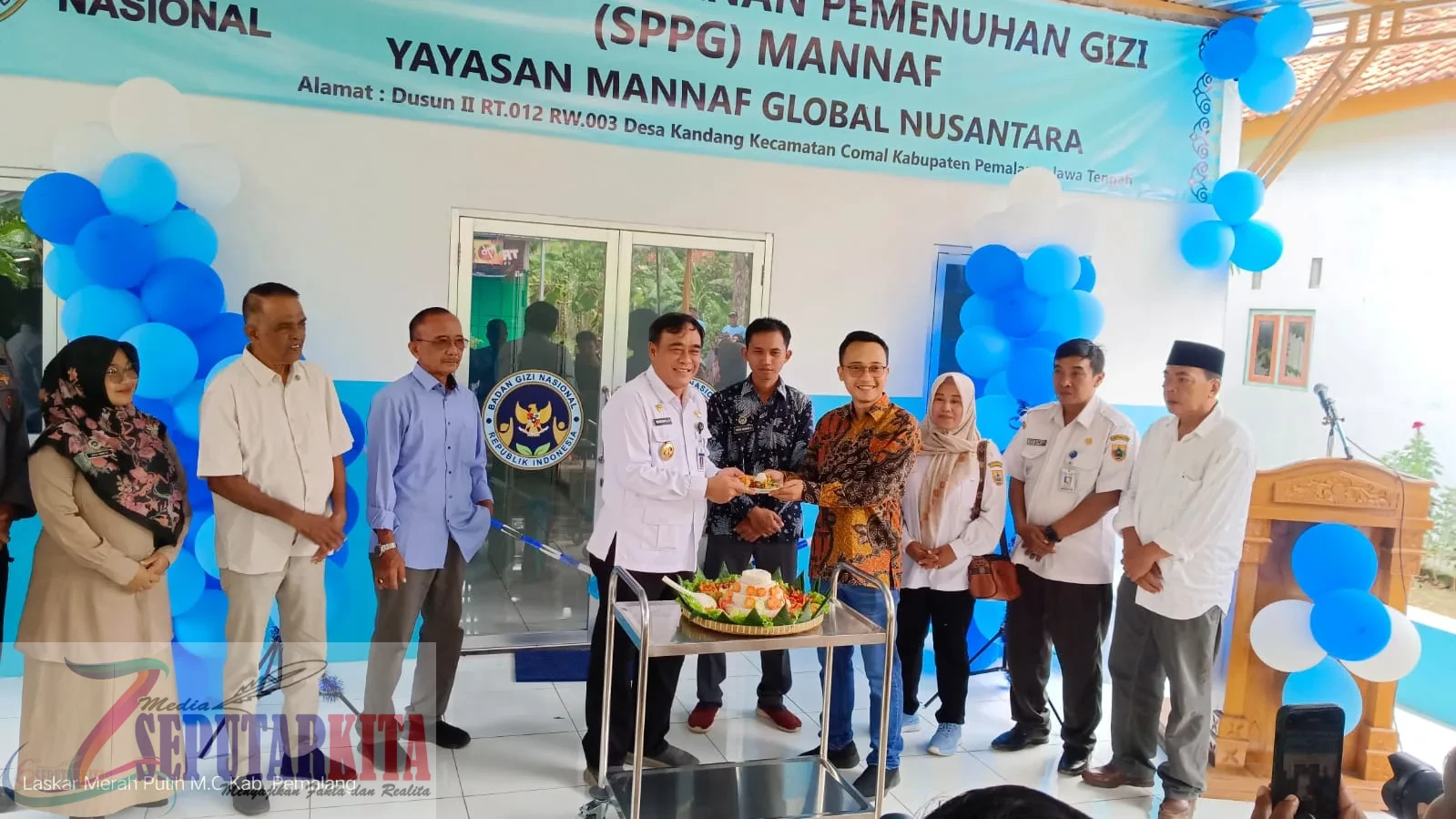 Launching SPPG Mannaf: Dorong Perbaikan Gizi Anak dan Ibu di Comal. - Media Seputar Kita